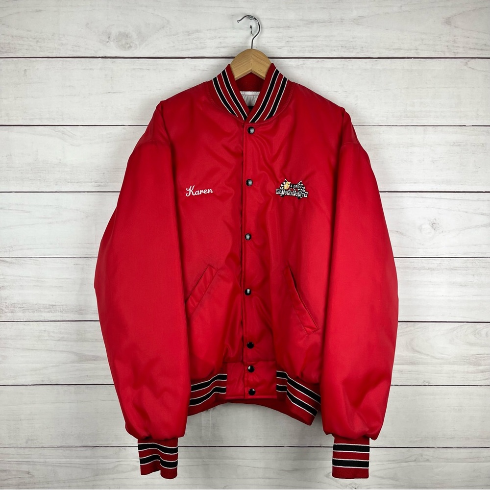 Vintage 1990s Motorsport Racing Bomber Jacket - Gem